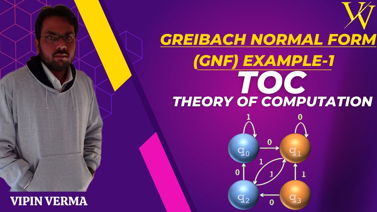 79.Greibach Normal Form GNF With Example-1|TOC (Theory of Computation ...