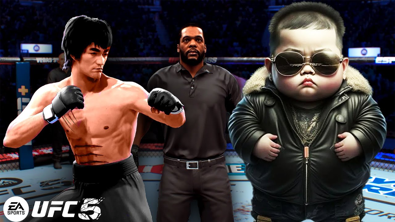 UFC 5 | Bruce Lee vs. Little Boss Mafia (EA Sports UFC 5) - YouTube