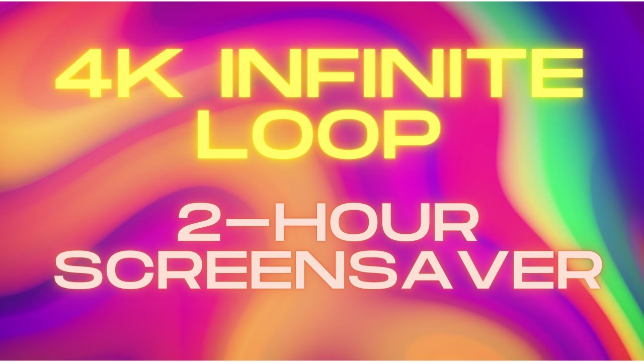 4K Animated Wallpaper - 2-Hour Infinite Loop Screensaver - YouTube