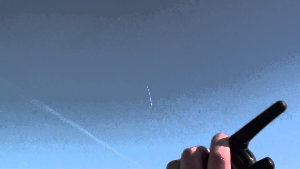 Two-stage rockoon rocket - YouTube