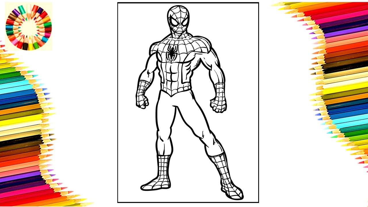 SPiDERMAN TOTAL HERO | API COLORING PAGES | Keerthin - Escape [NCS ...