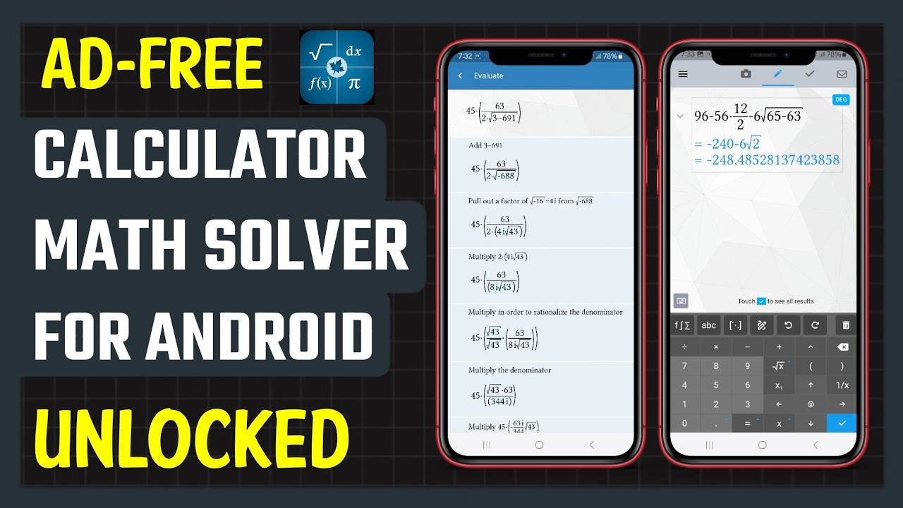 Best Free Maple Calculator Math Solver App for Android - YouTube