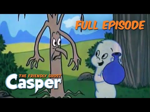 Casper the Friendly Ghost | Casper Helps A Weeping Willow | Full Episodes | Cartoons for Kids