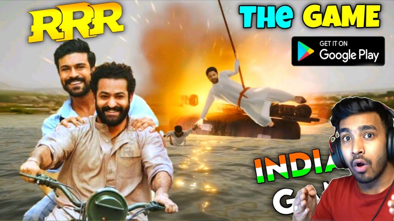 I play RRR movie mobile game - YouTube