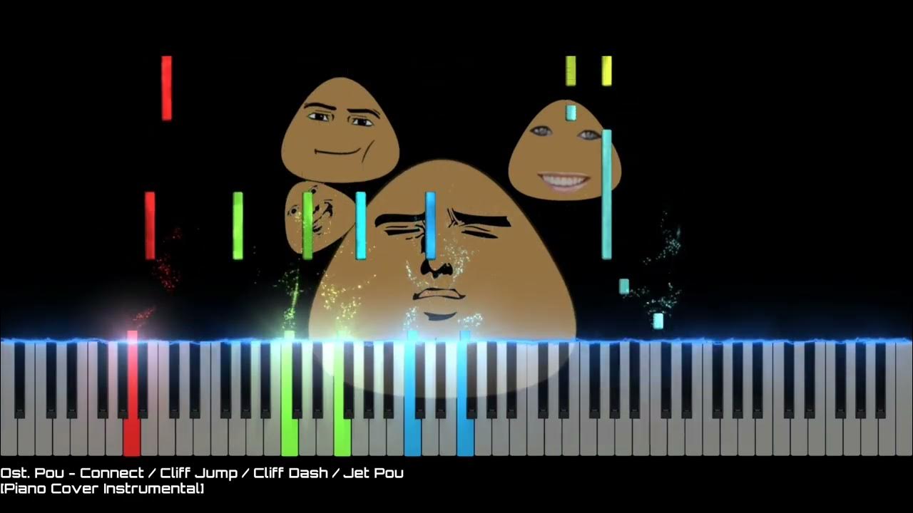 Ost. Pou - Connect / Cliff Jump / Cliff Dash / Jet Pou [Piano Cover Instrumental] Free MIDI File ...