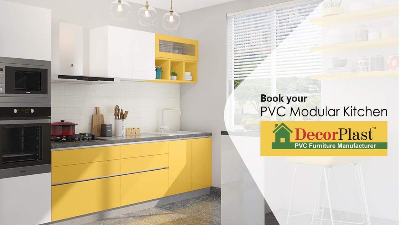 Decorplast UPVC Modular kitchen Furniture - YouTube