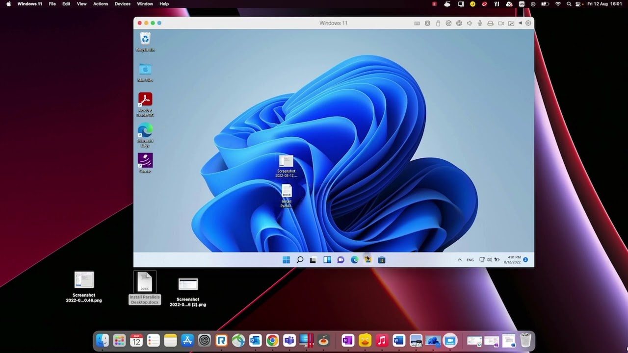 Drag and Drop Parallels Desktop 18 for Mac Feature - YouTube