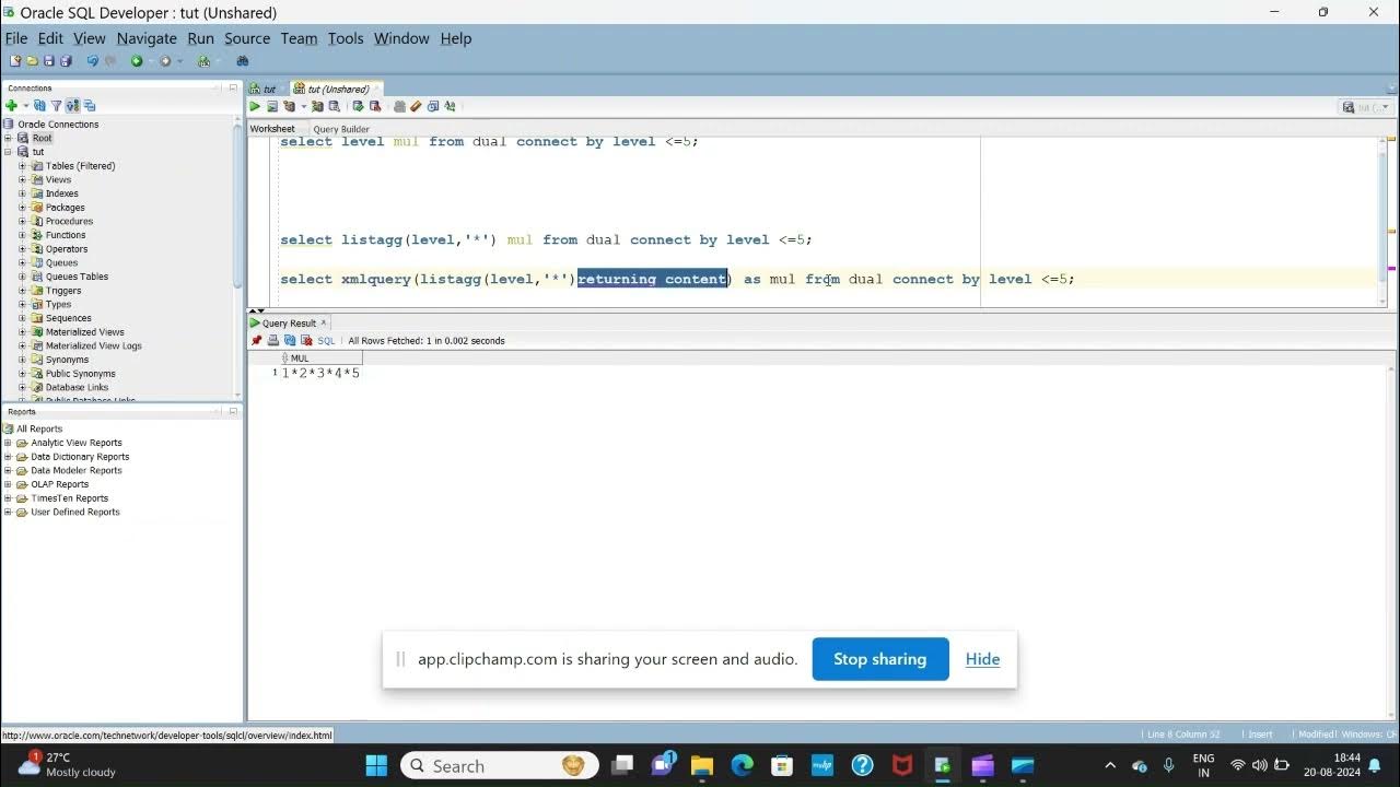 PLSQL:- XMLQUERY - YouTube
