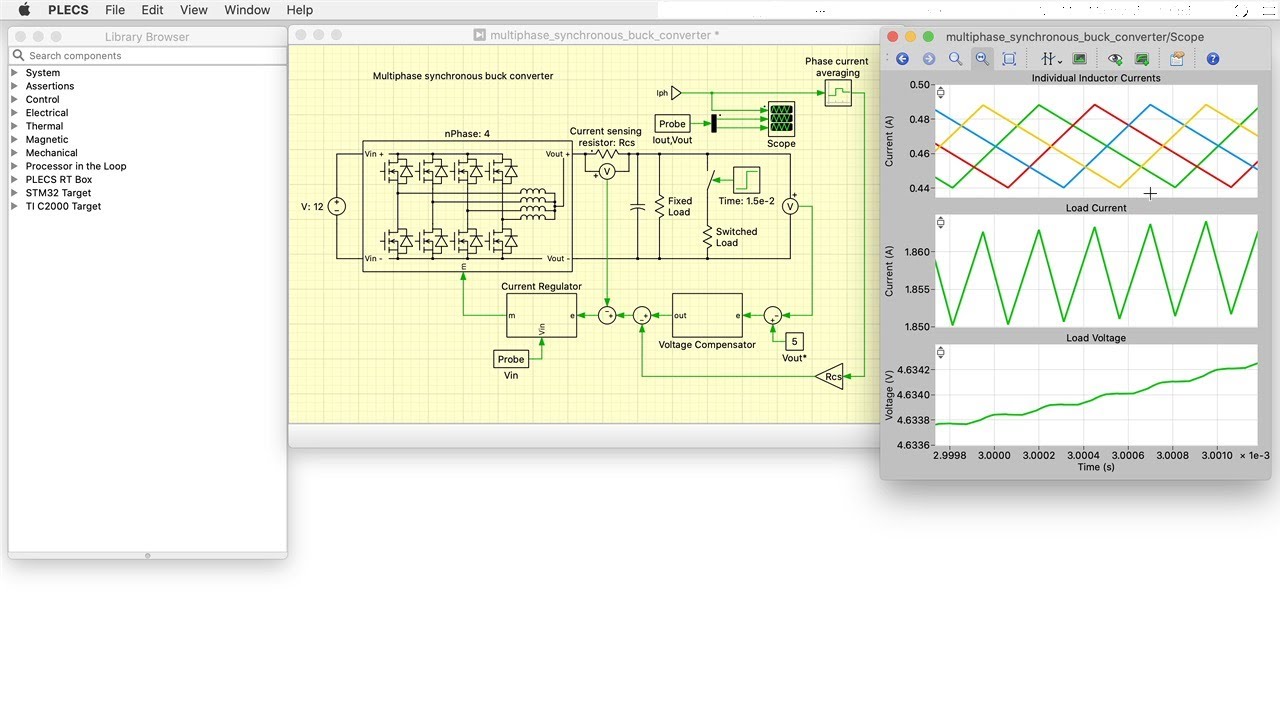 Multiphase Synchronous Buck Converter - YouTube