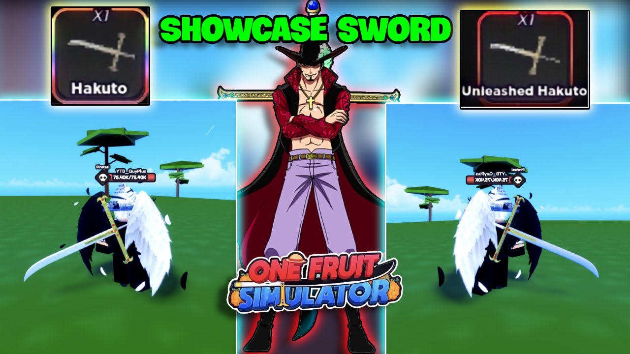 Roblox | SHOWCASE CHIÊU THỨC CỦA HAKUTO & UNLEASHED HAKUTO | One Fruit ...