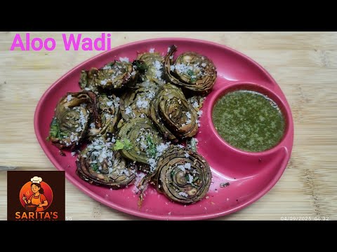 आलू वडी की रेसिपी | Aloo wadi recipe | Patra recipe. - YouTube
