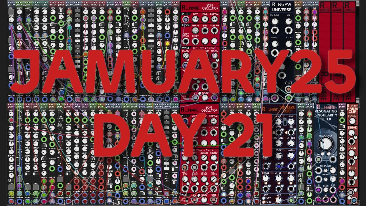 R_Ware Jamuary25 - Day21 - Echo Chamber - Voltage Modular - YouTube