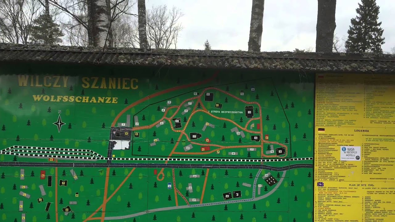 A visit to the Wolf's Lair - YouTube