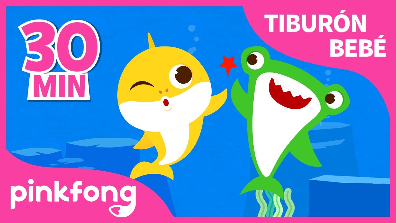 ¡Canta con Tiburón Bebé! 🦈 | El Mes de Tiburón Bebé | +Recopilación ...