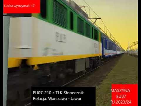 Maszyna EU07: RJ 2023/2024 #50 - 14.11.2023 - YouTube