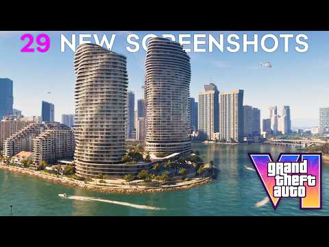 Rockstar Games Just Released 29 NEW GTA 6 Screenshots + 3 We've NEVER Seen Before!