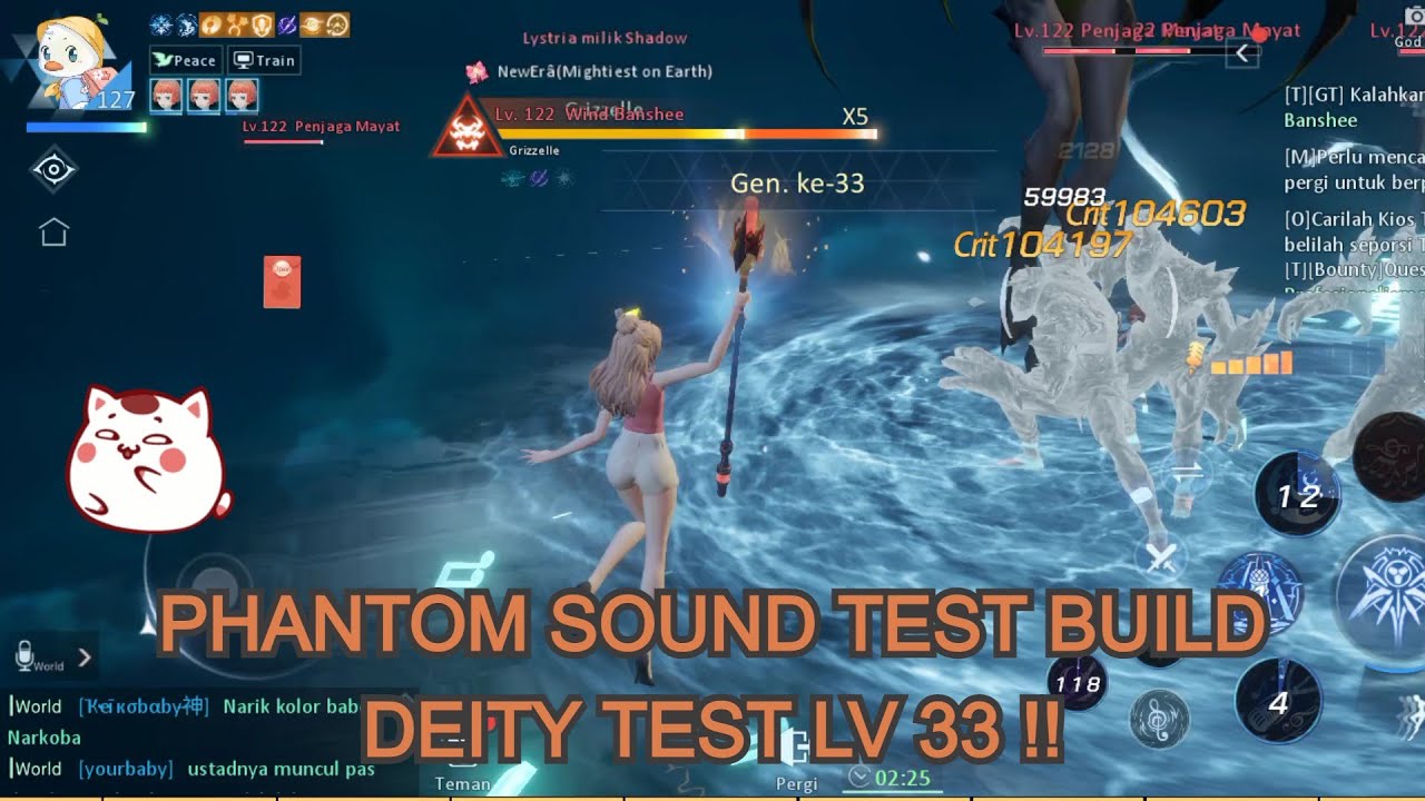 Dragon raja SEA - Phantom Sound Build Full Attk I Deity Test Lv 33 ...