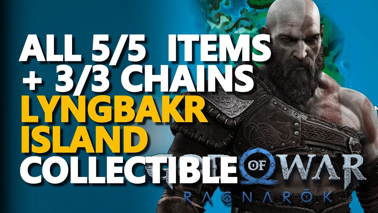 All Lyngbakr Island Collectible God Of War Ragnarok 100% - YouTube