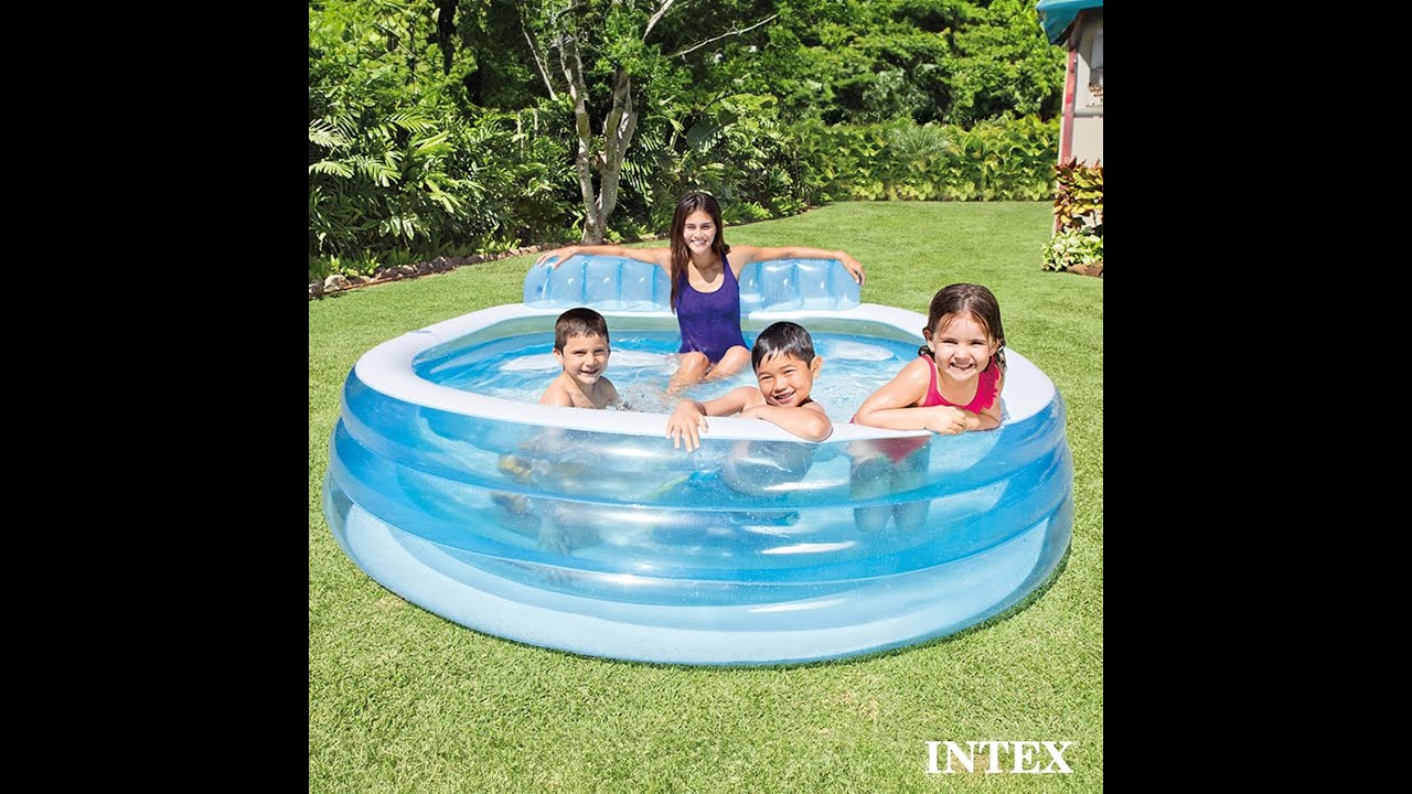 INTEX Swim Center Lounge Pool Review – Perfect Summer Backyard Upgrade ...