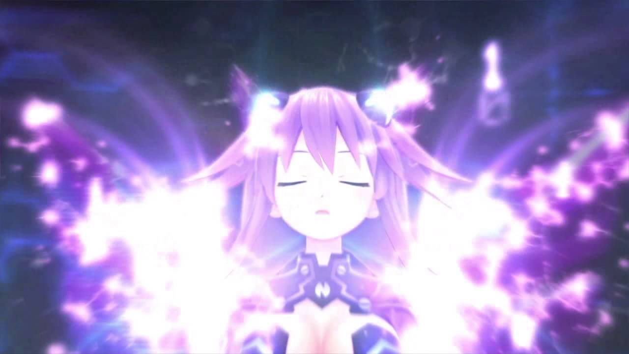 Megadimension Neptunia VII Nep & Nep jr. transformations - YouTube