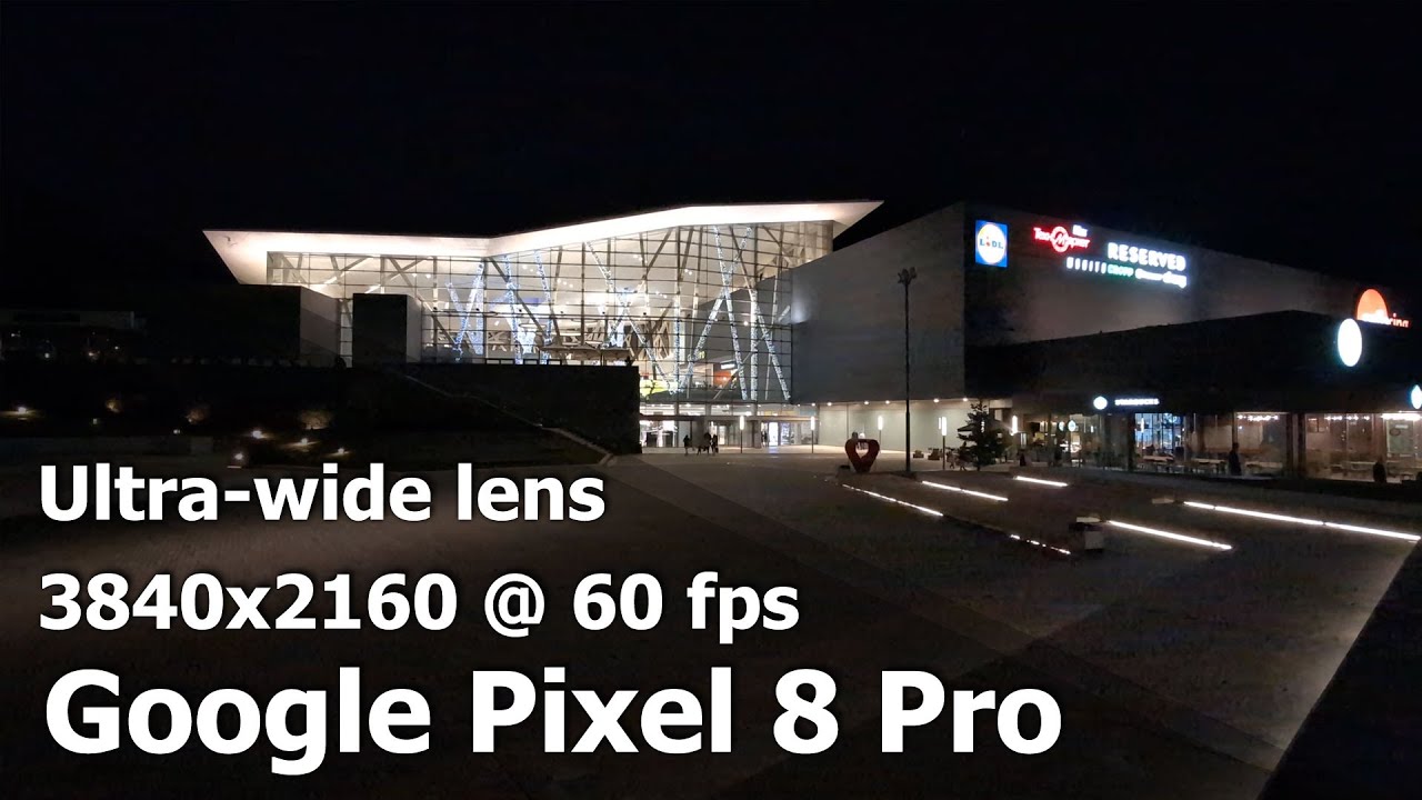 Google Pixel 8 Pro - Ultra-wide lens - 4K (2160p) 60 fps camera video ...