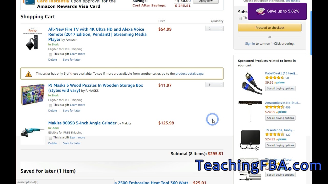 Stock Checking on Amazon using the 999 method Explained - YouTube
