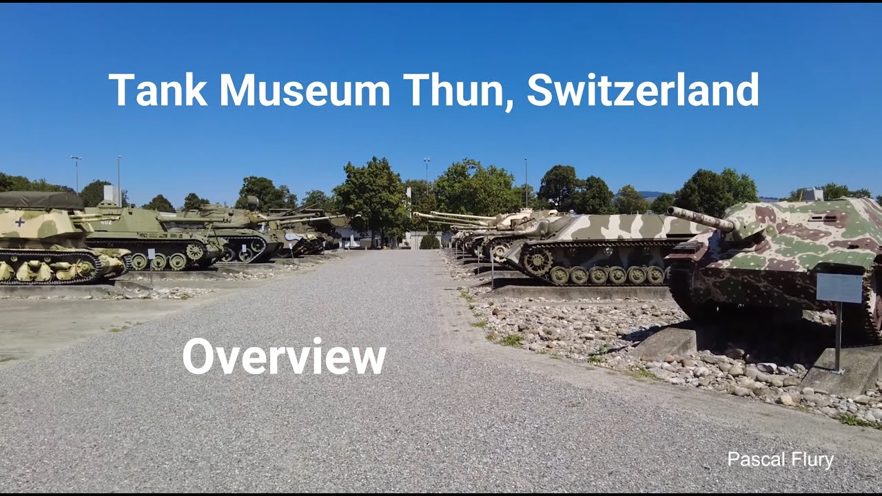 Tank Museum Thun, Switzerland - Panther - Jagdpanther - Pz IV - T34 ...