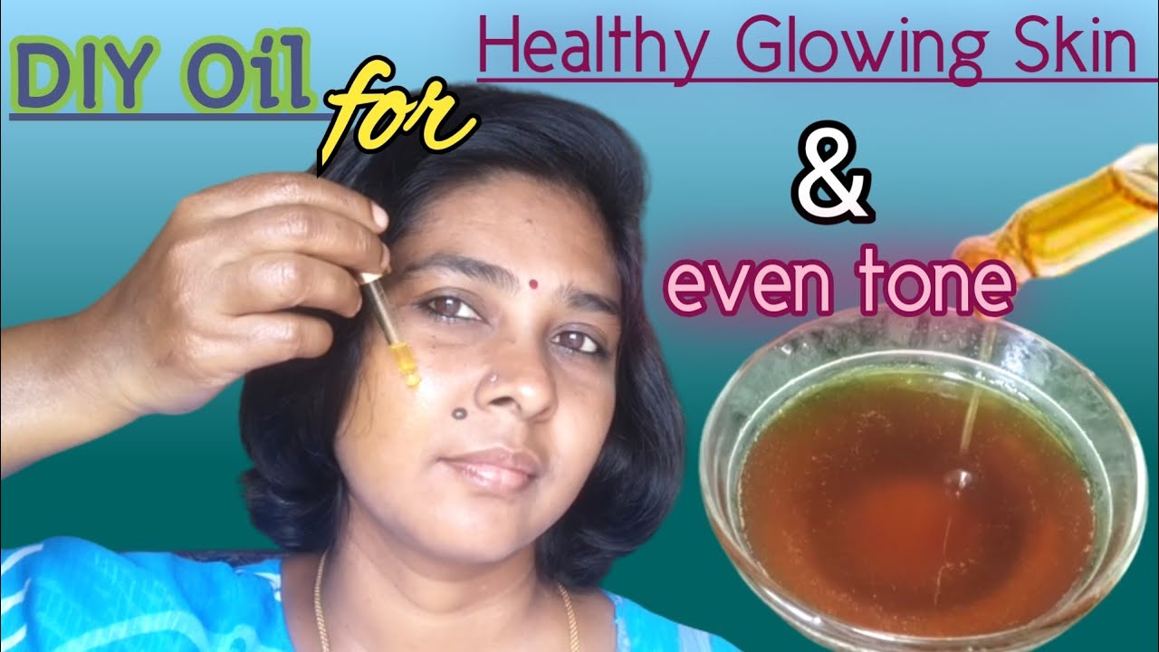 DIY Skin lightning & Glowing oil//Oil for even tone//Daily Skin Care ...