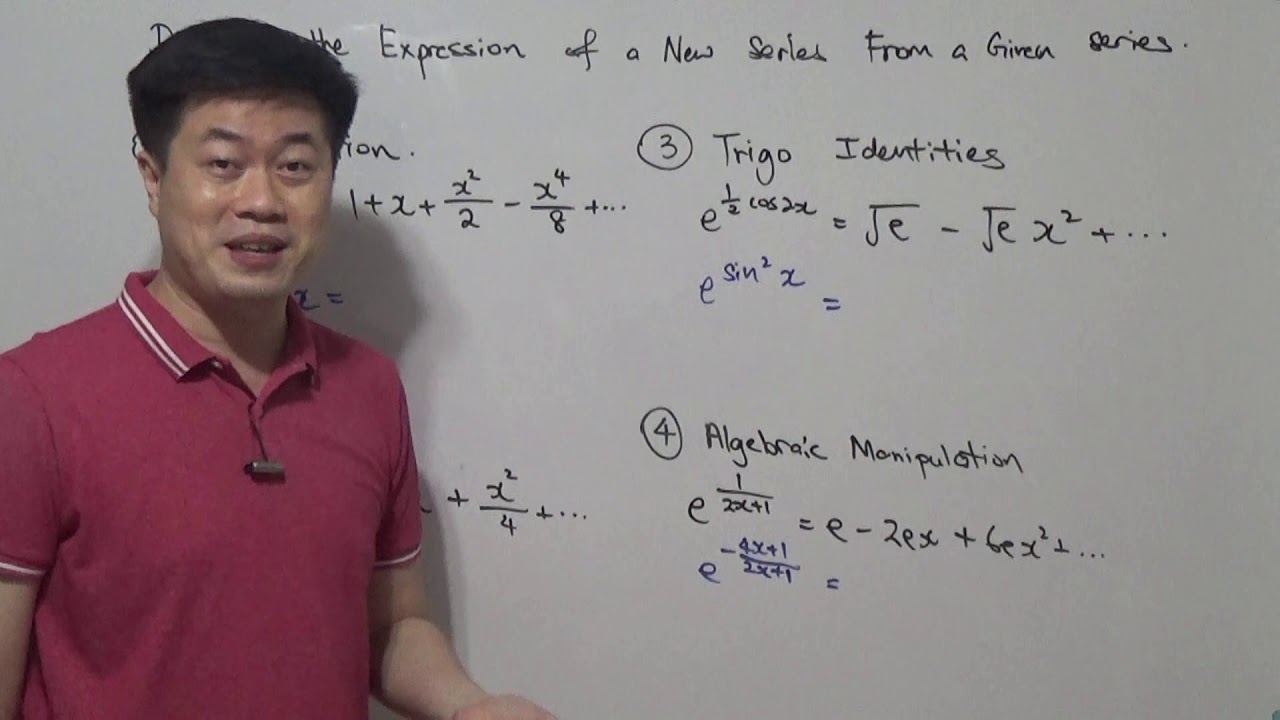 Deducing the Expression of a New Series From a Given Series (Part 1 ...