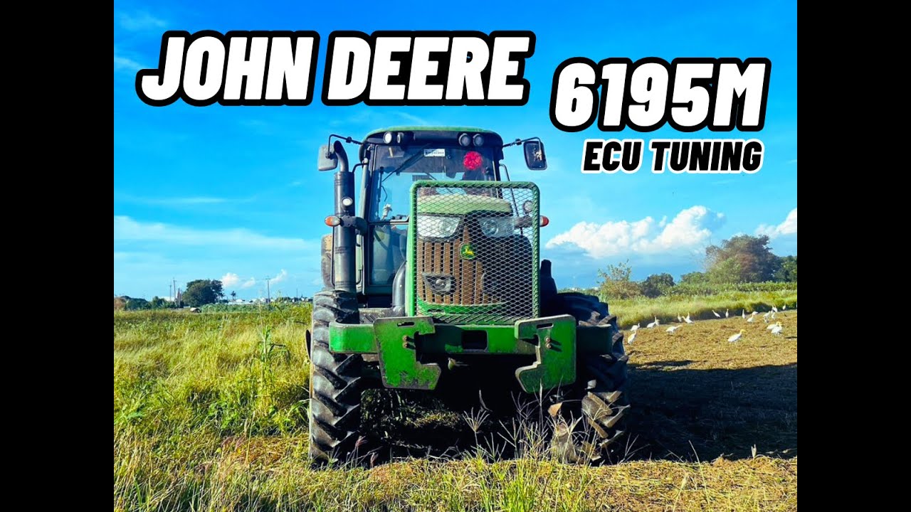 MYS TRACTOR ECU TUNING~ JOHN DEERE 6195M - YouTube