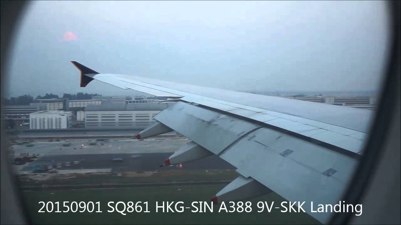 20150901 SQ861 landing - YouTube