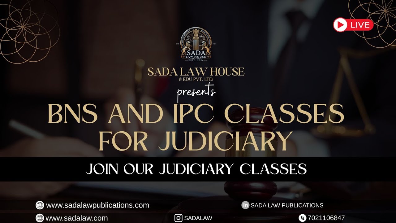 JUDICIARY CLASS - BNS - YouTube