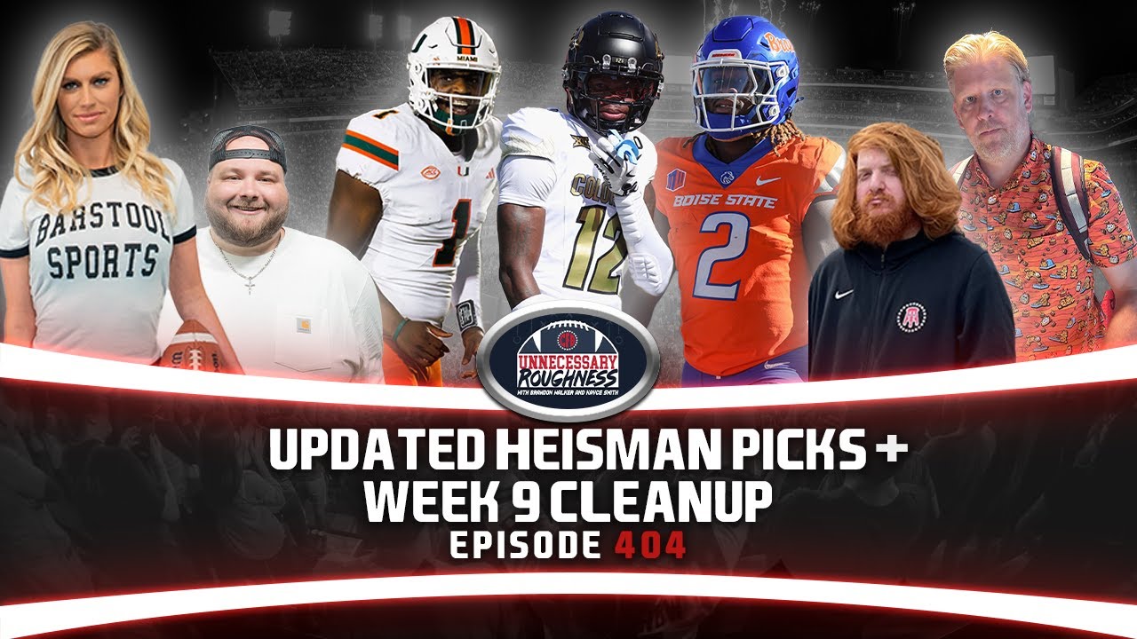 UPDATED HEISMAN PICKS + WEEK 9 CLEANUP - YouTube