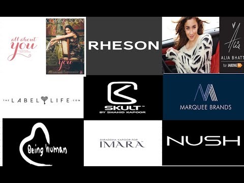 Fashion Brands Owned by Bollywood Actors - YouTube