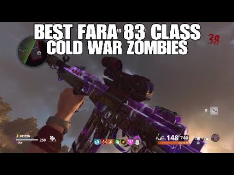 FARA 83 BEST CLASS SETUP COLD WAR ZOMBIES! (ASSAULT RIFLE) - YouTube