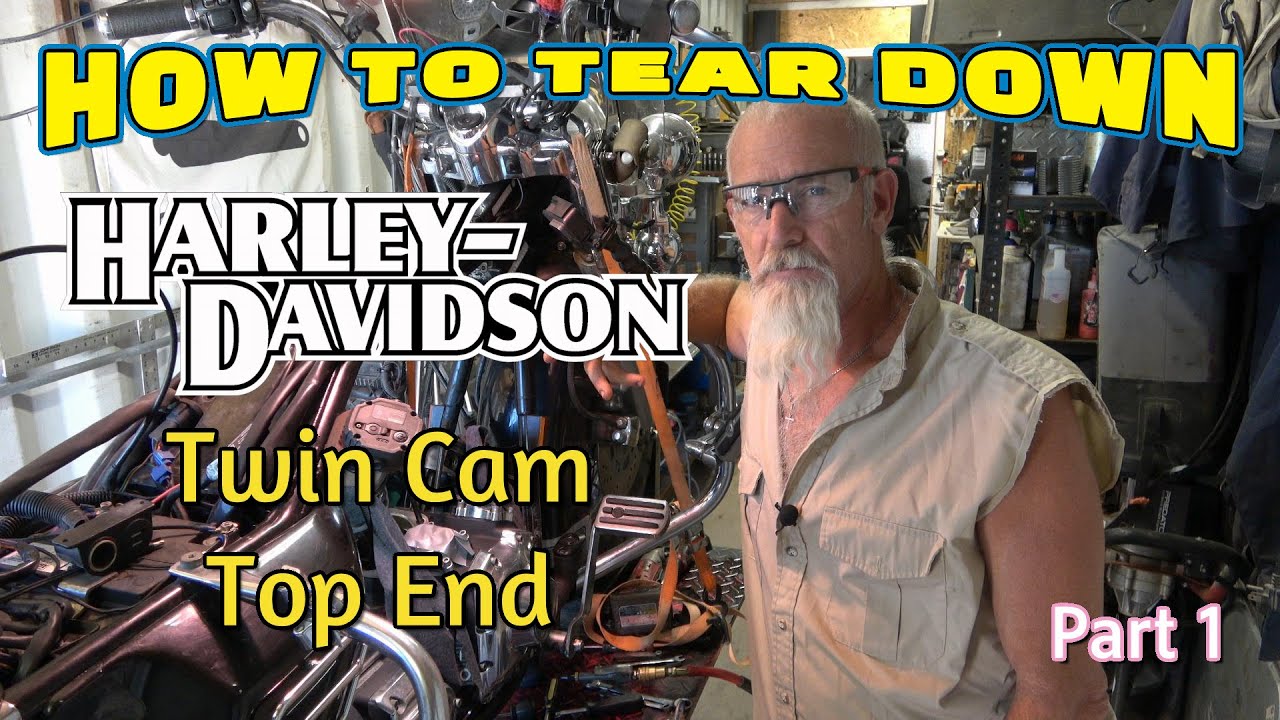 How to Tear down a 1999 Harley Davidson Road King top end - The ...