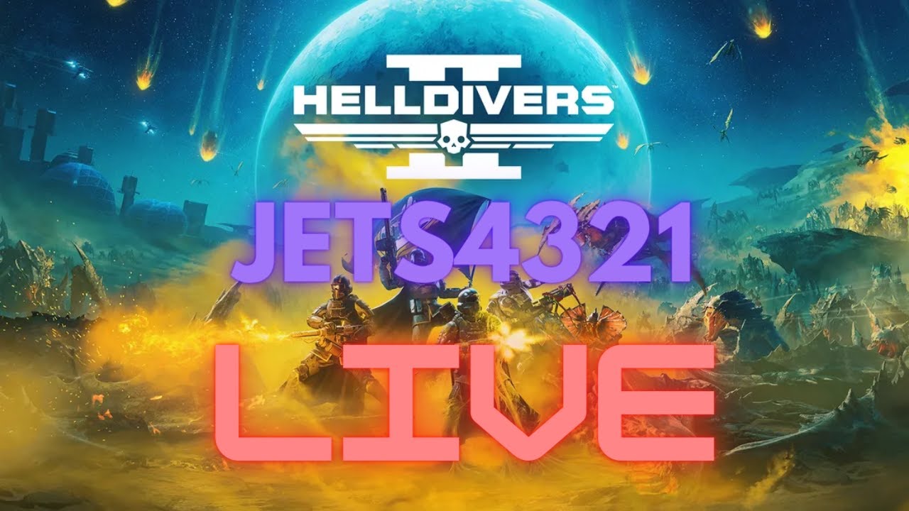 Helldivers 2! Maximum Hardness, Helldiver difficulty! #helldivers2 #livestream - YouTube
