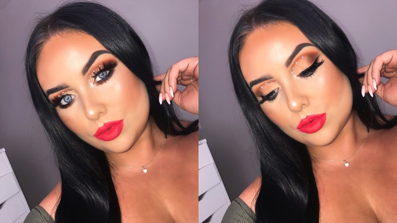 TESTING YOUNIQUE MAKEUP, EASY TUTORIAL + GIVEAWAY WINNER - YouTube