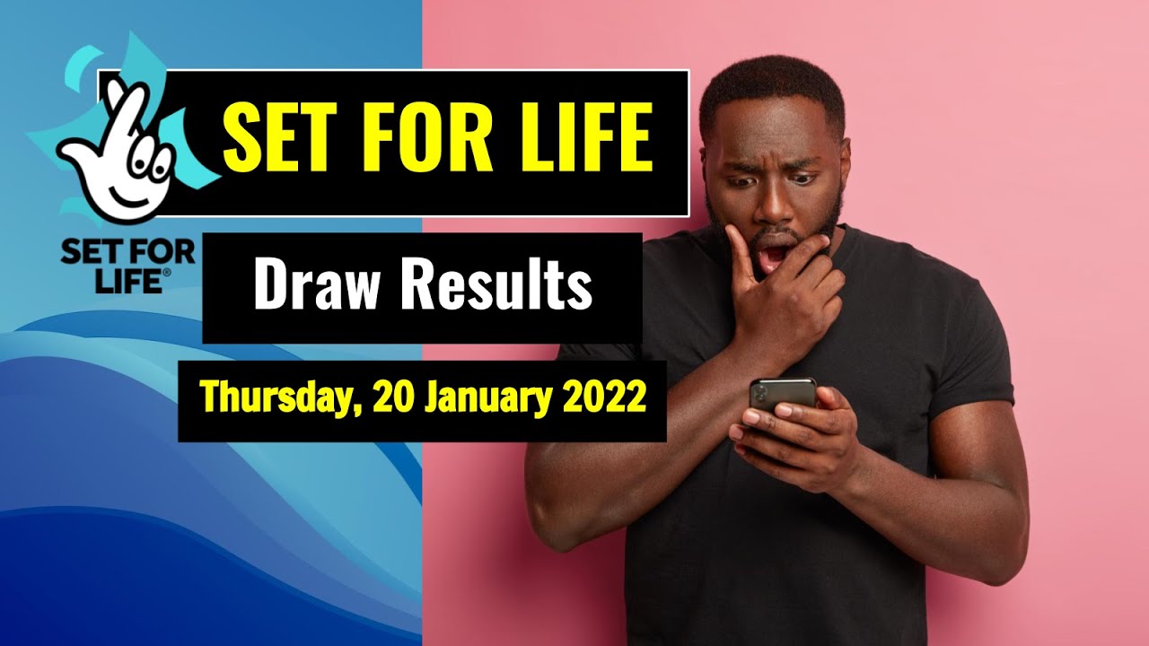 Set For Life draw results from Thursday, 20 January 2022 - YouTube