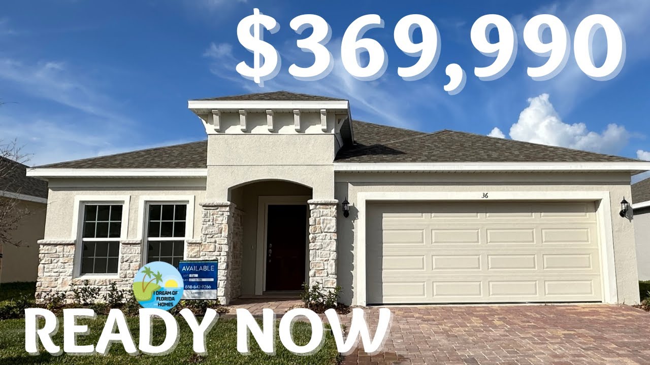 Price Reduced! 4 Bedroom New Home For Sale in Central Florida - YouTube