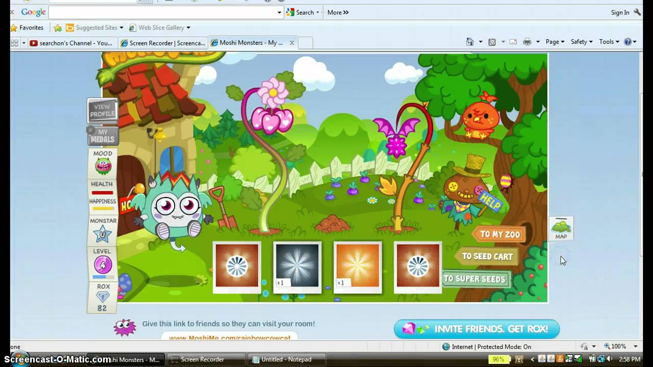 How To Get Roxy(On Moshi Monsters) - YouTube