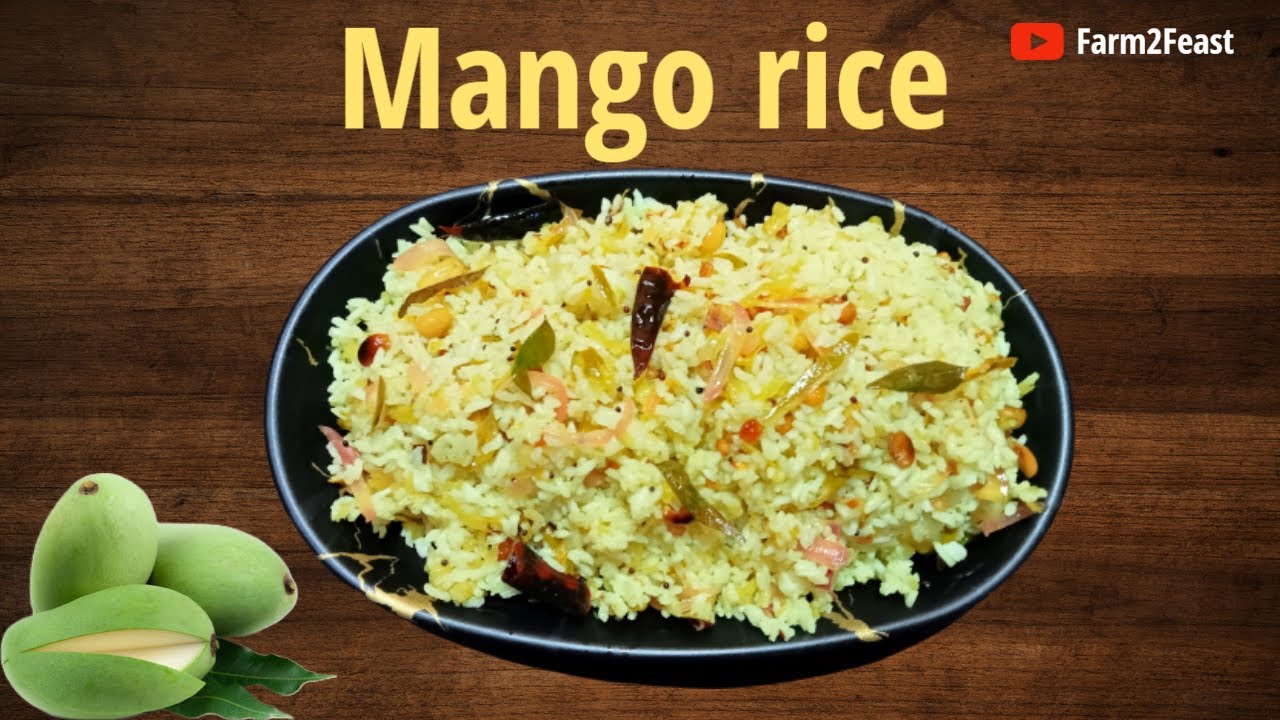Mango rice/Raw mango rice/Raw mango rice/How to make mango rice/Clay ...