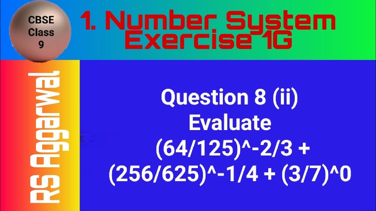 Evaluate 64 125 2 3 256 625 1 4 3 7 0 YouTube