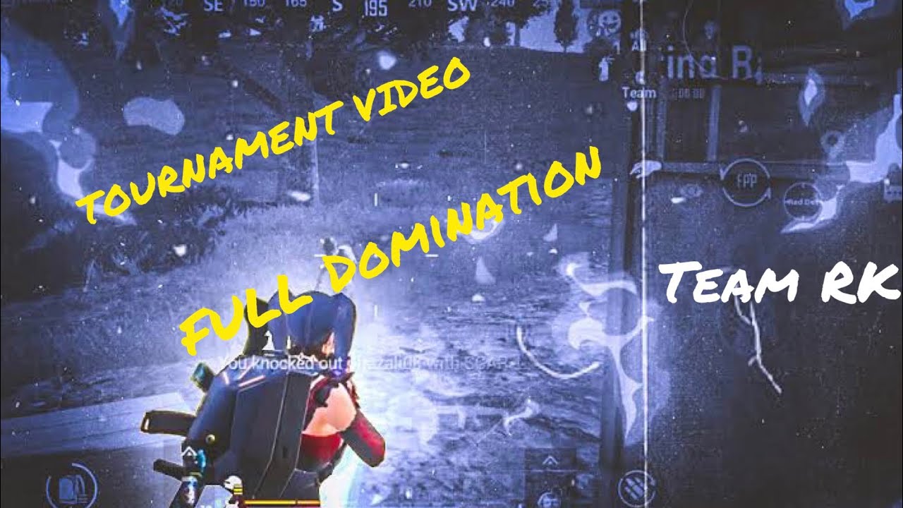 TOURNAMENT VIDEO |TEAM RK | - YouTube