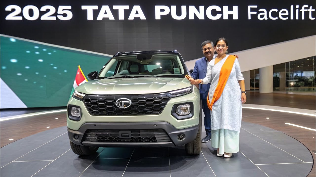 2025 Tata Punch Facelift 🇮🇳 | New Design, Features & Price Revealed ...