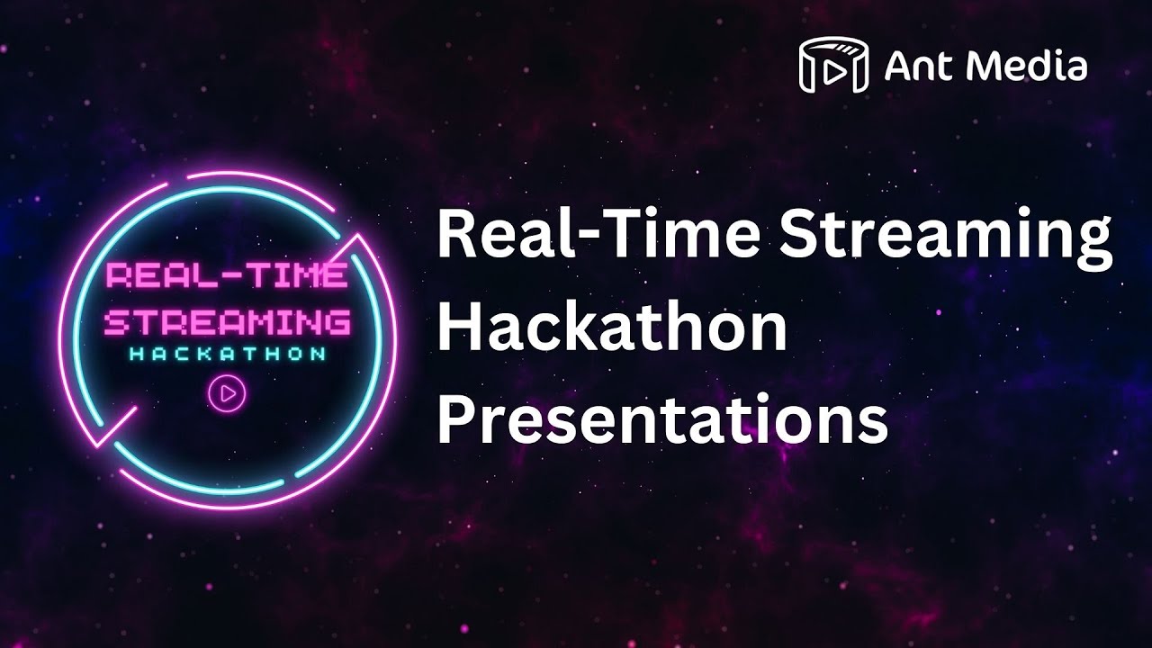 Real-Time Streaming Hackathon - Presentations - YouTube