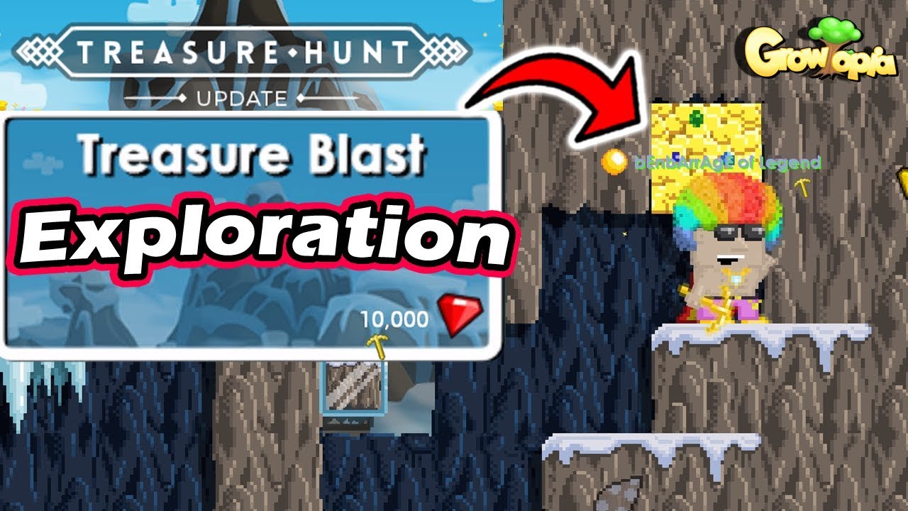 Using Treasure Blast + Exploration! [January Update / Treasure Hunt ...