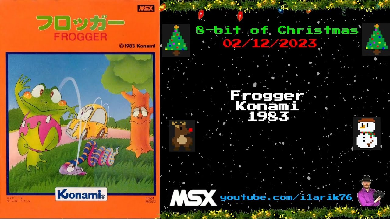 8-bit of Christmas : 2 Dicembre 2023 - Frogger - YouTube