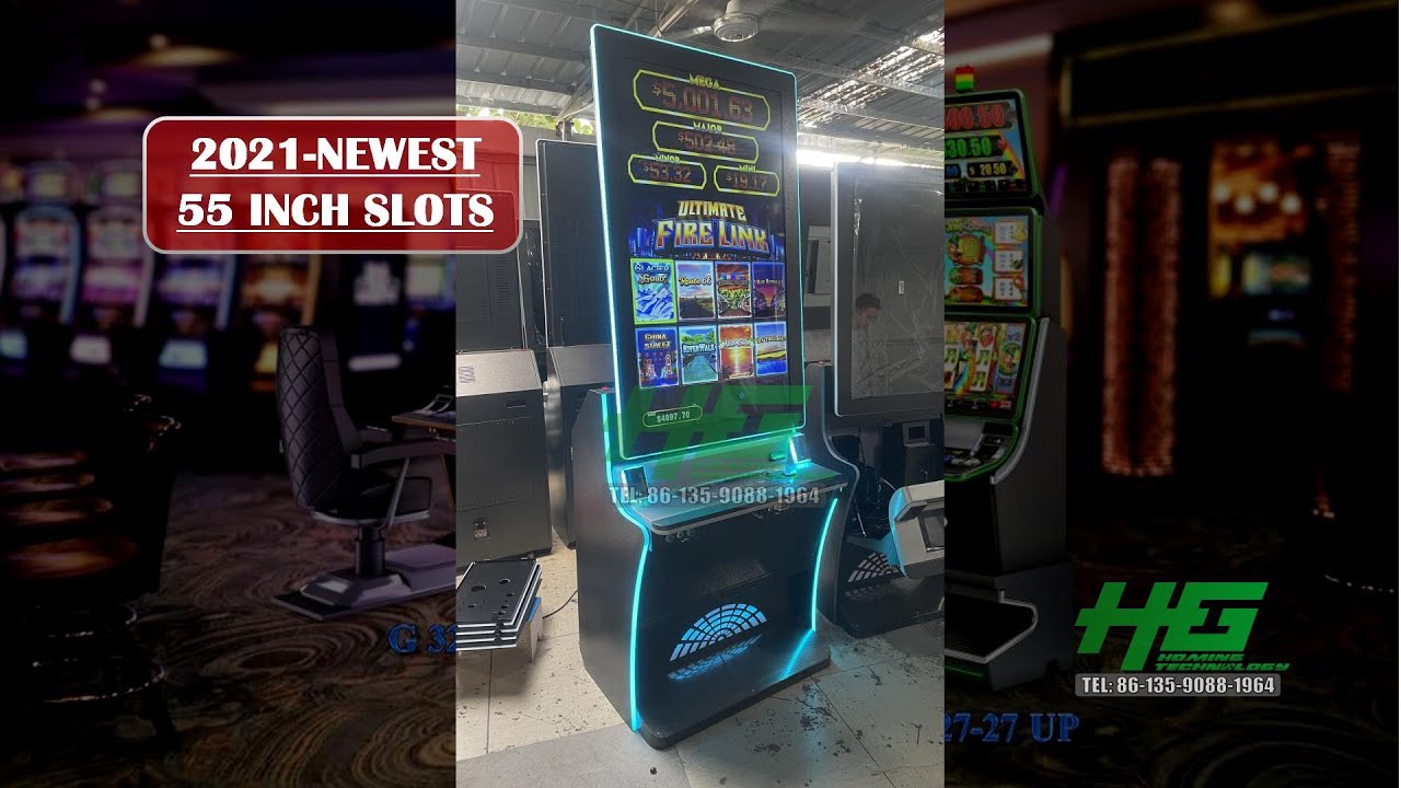 Luxury 55 Inch Touch Screen Casino Slot Cabinet,43 inch/55 inch Fire ...