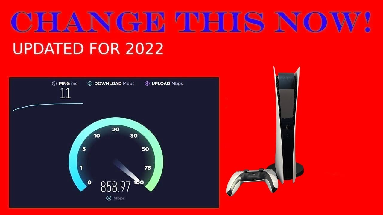 PS5 2.4 VS 5 GHz Wi-Fi - SPEED TEST - YouTube